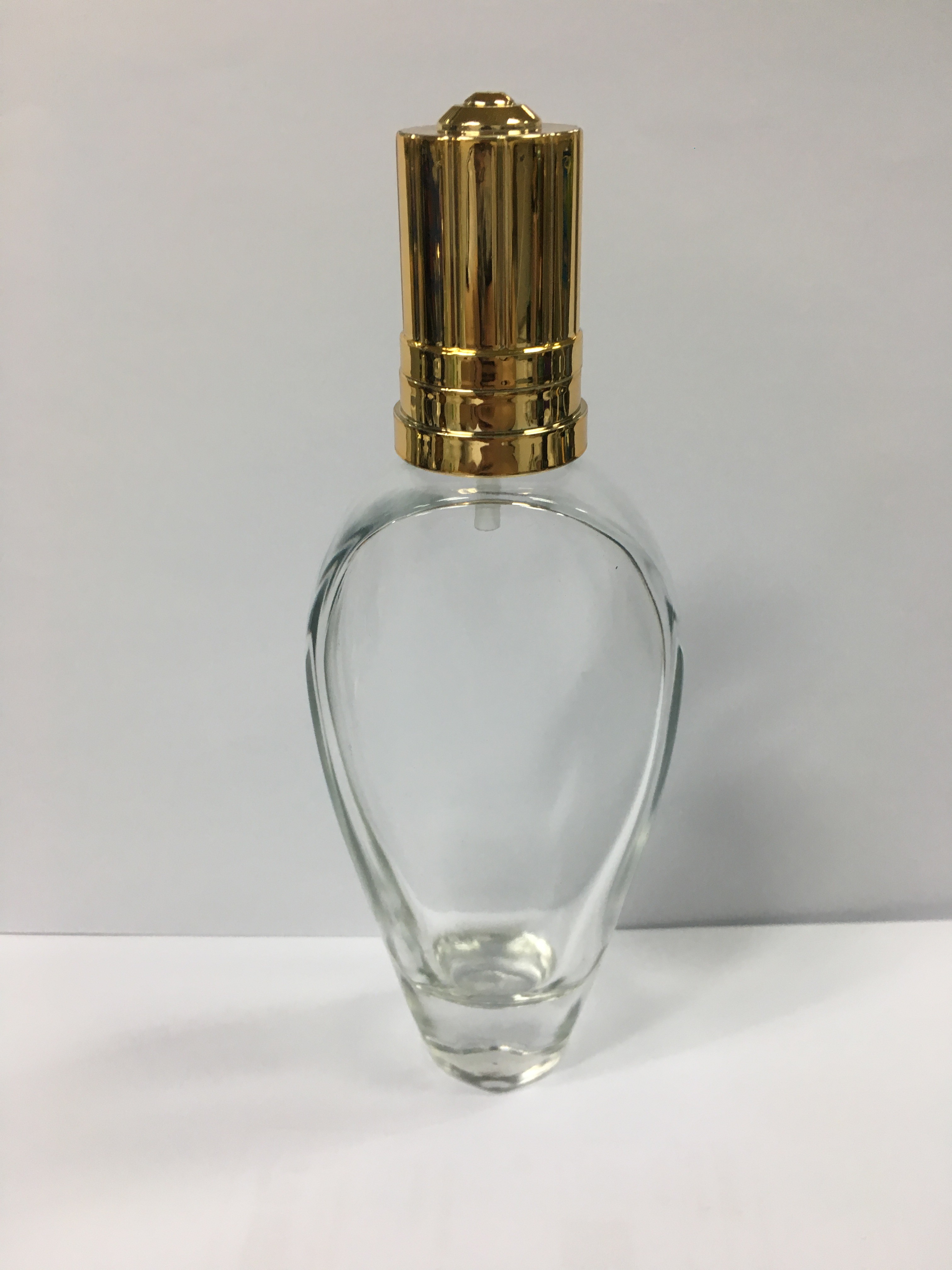 100 مل زجاج زجاجات العطور الفاخرة زجاجات العطور البخاخ الشعار المخصص واللون